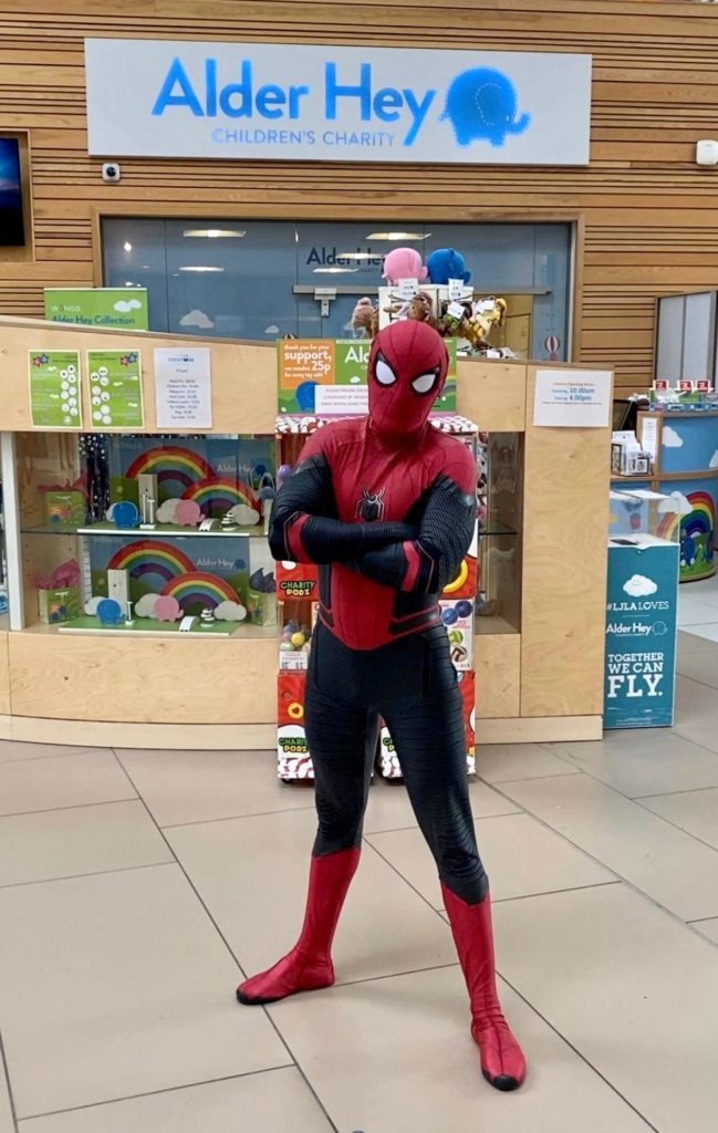 Spiderman delivers smiles with the help of CWUHA | Communication ...